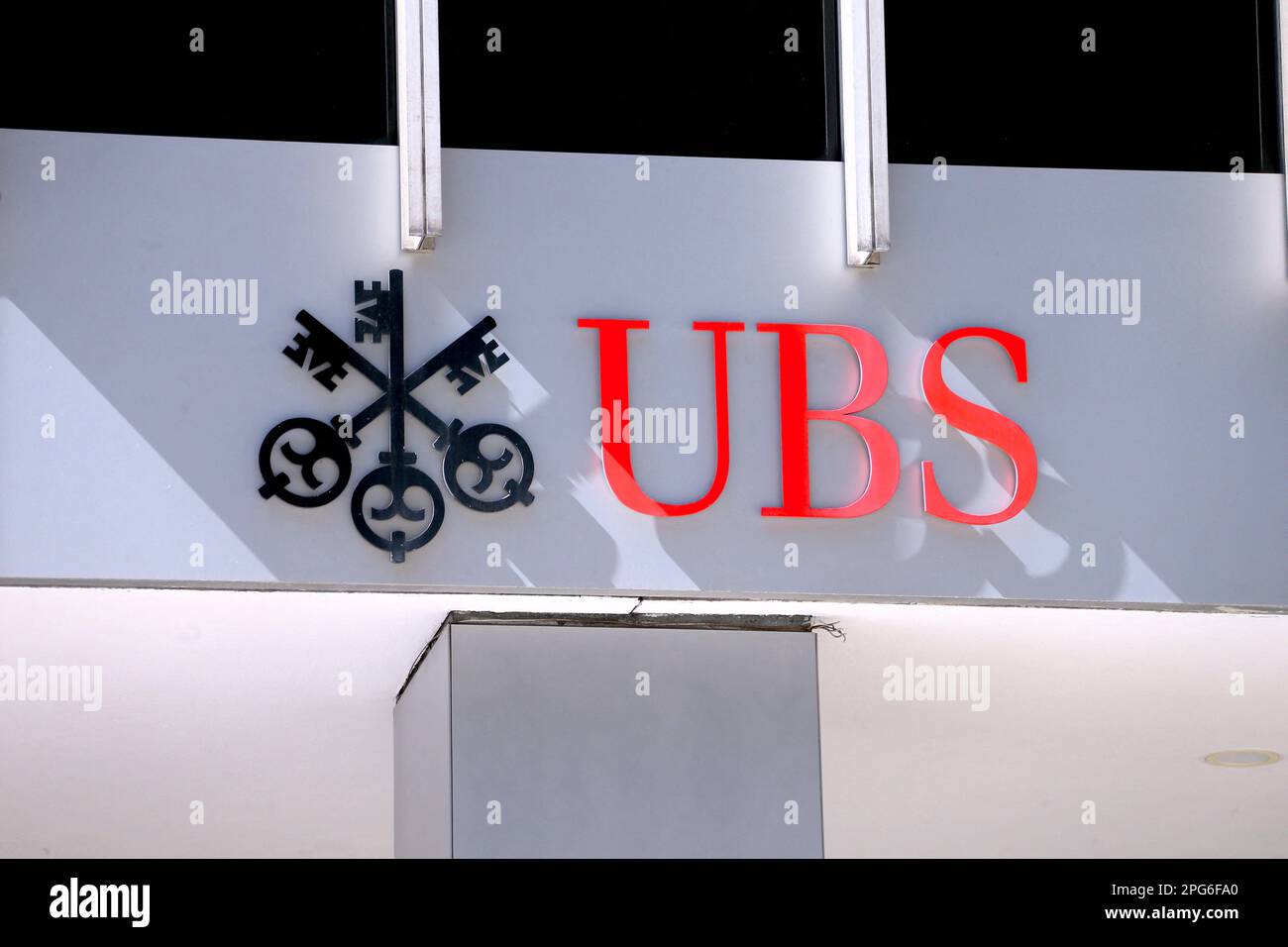 New York City, United States. 20th Mar, 2023. UBS Financial Services ...