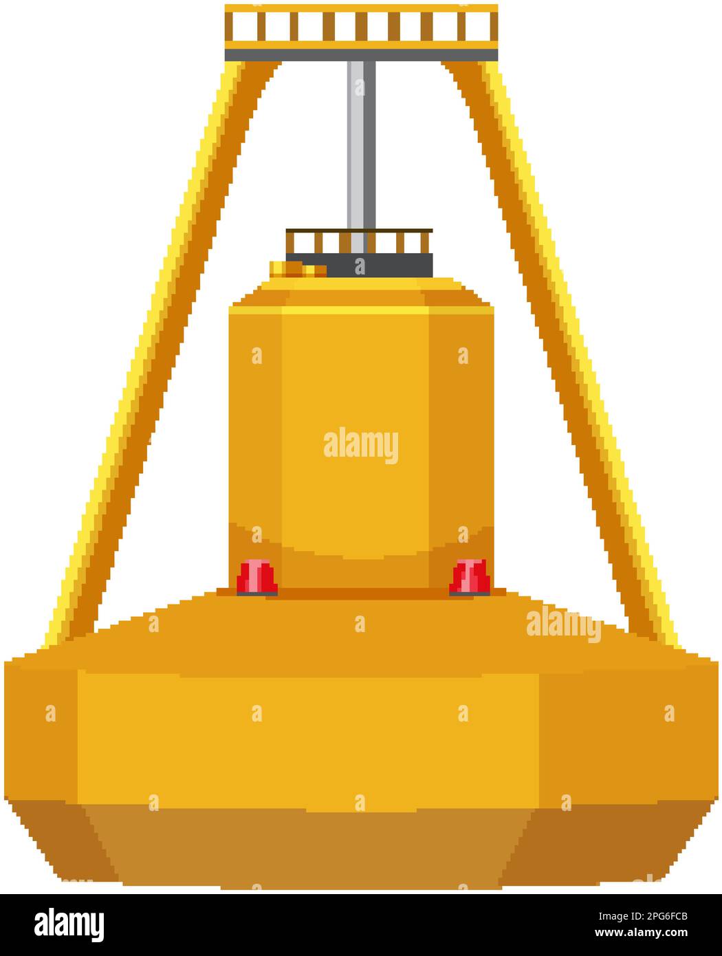 Wave energy converter buoy illustration Stock Vector Image & Art - Alamy