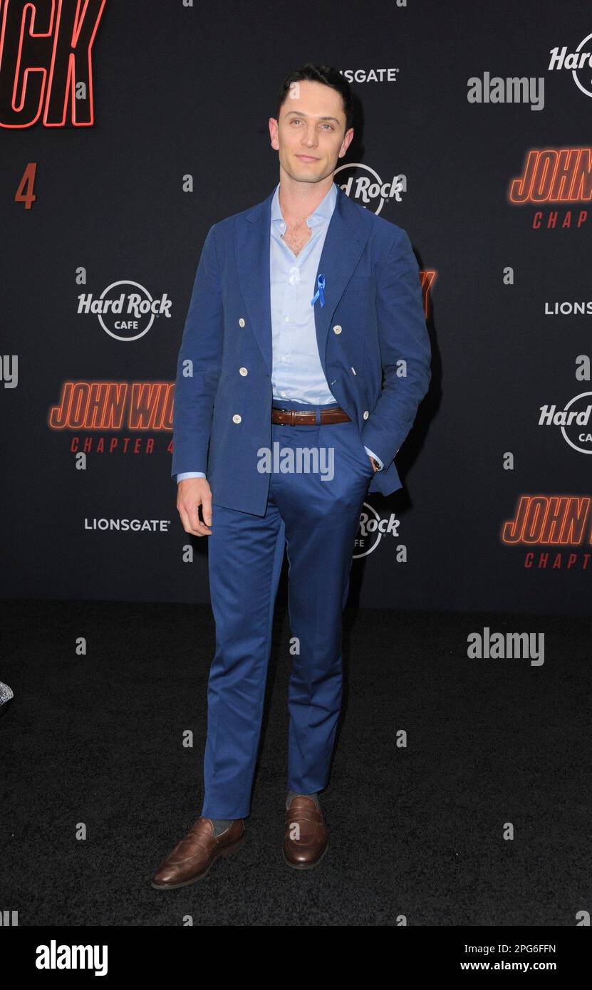 Los Angeles, CA. 20th Mar, 2023. Colin Woodell at arrivals for JOHN ...