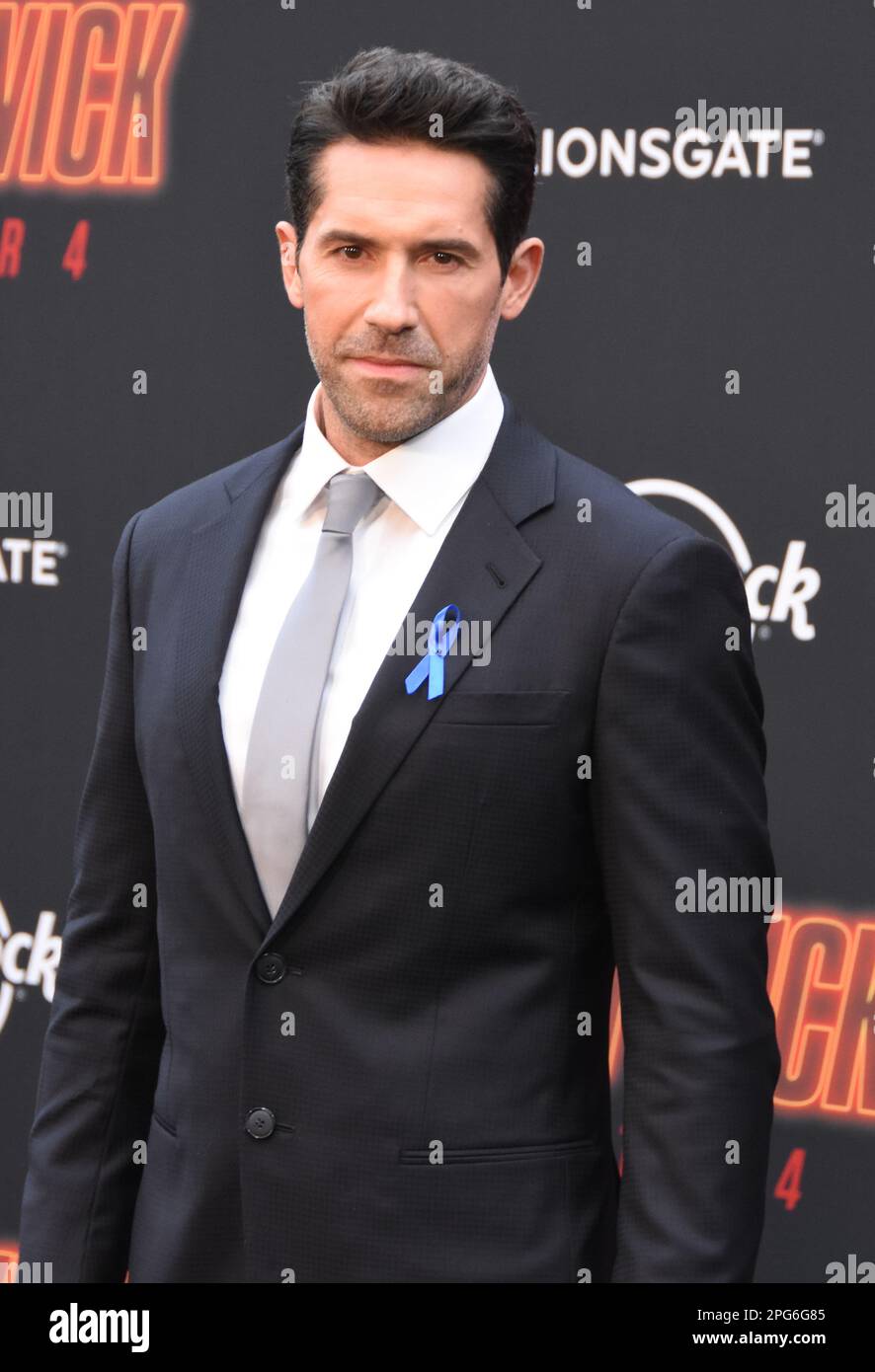 Hollywood, California, USA 20th March 2023 Actor Scott Adkins attends the Los Angeles Premiere ...