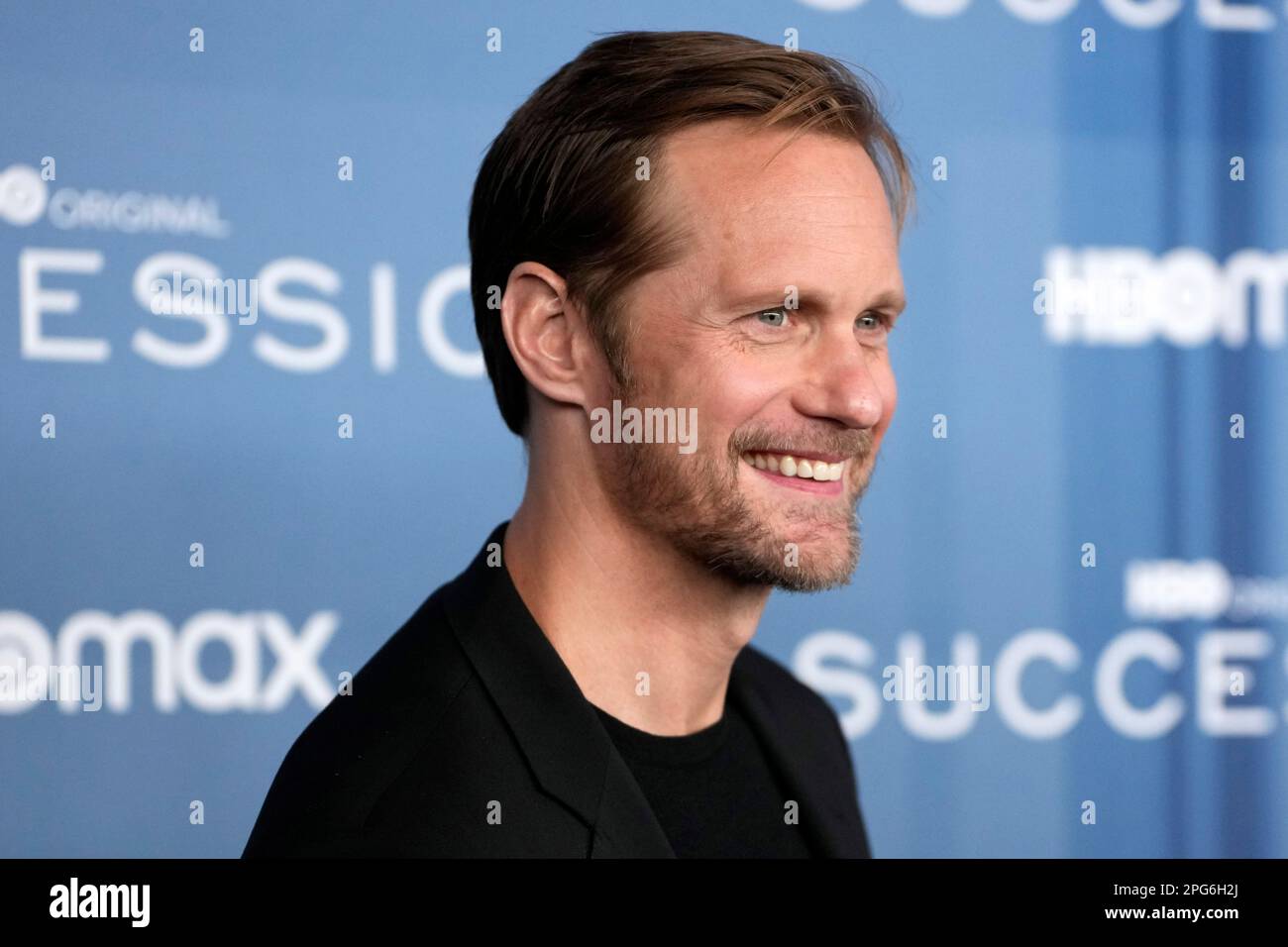 Alexander Skarsgard attends the premiere of HBO's "Succession" season ...