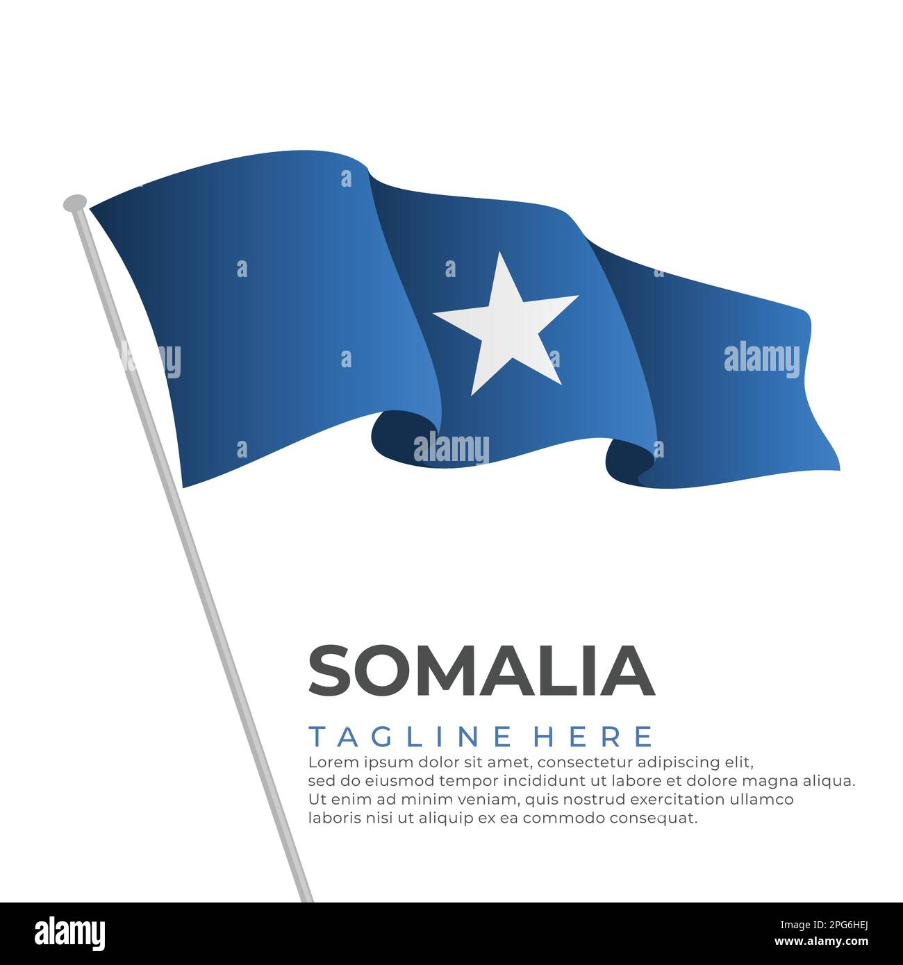 Somalia flag vector hi-res stock photography and images - Alamy