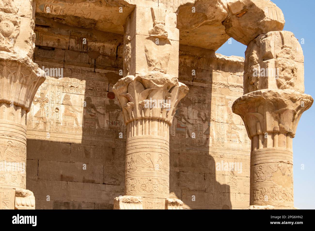 The Birth House in Edfu Temple, Edfu, Egypt Stock Photo - Alamy