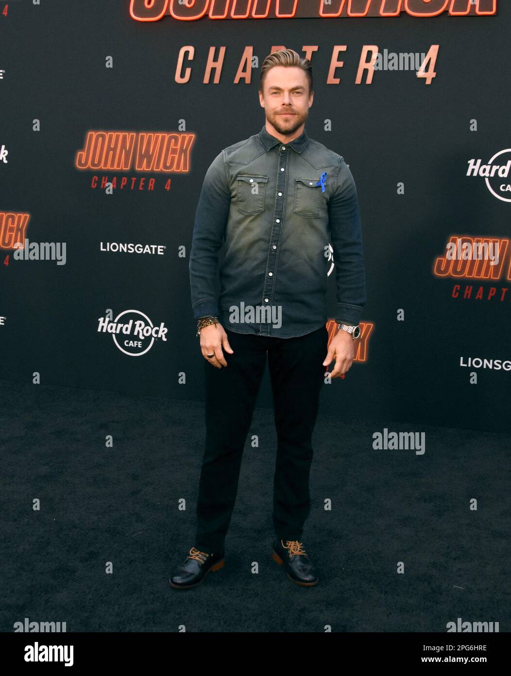 Hollywood, California, USA 20th March 2023 Dancer Derek Hough attends ...