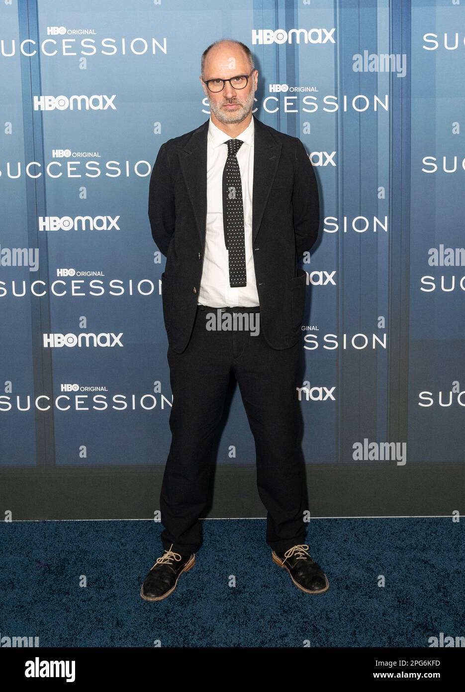 New York, USA. 20th Mar, 2023. Jesse Armstrong attends HBO's ...