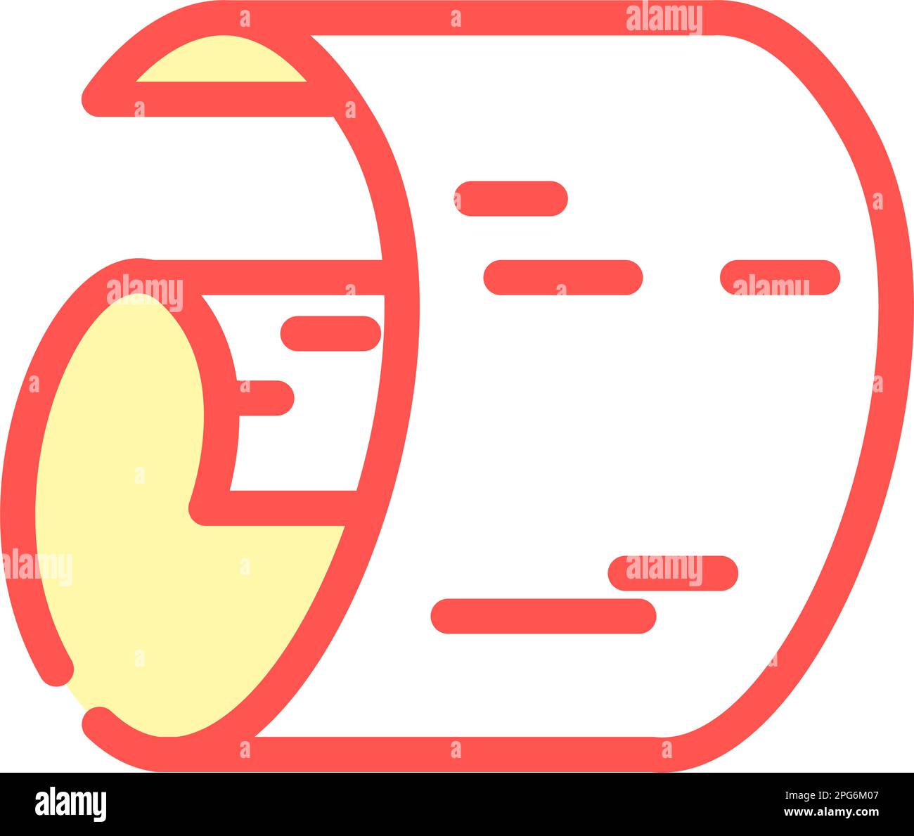 foil copper metal color icon vector illustration Stock Vector Image ...