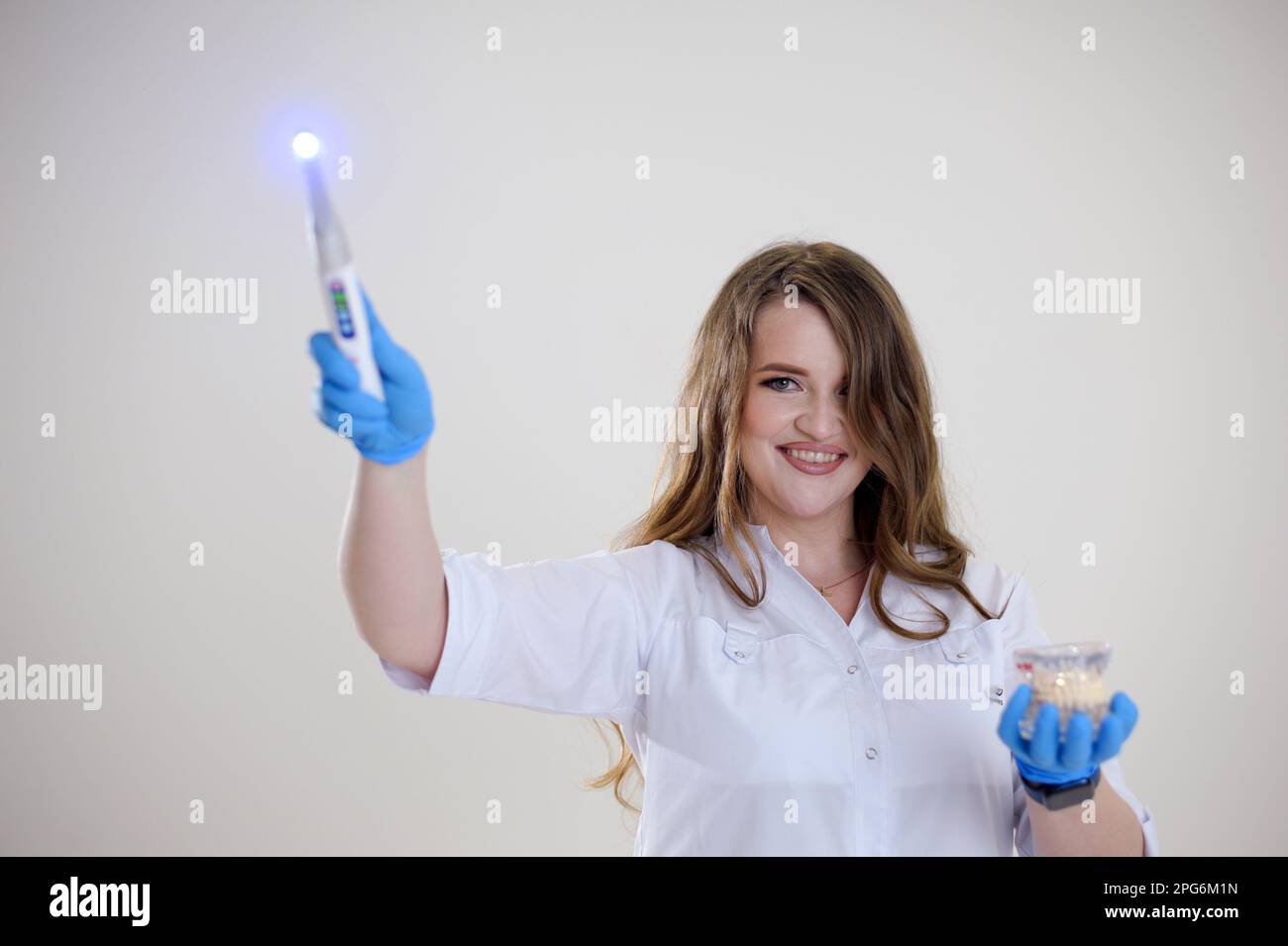 Photopolymer lamp a woman doctor like a Fairy waves lamp like a magic ...