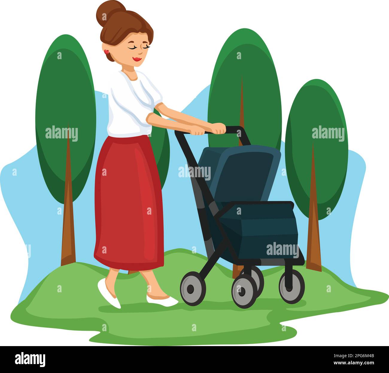 Womens Day Design Illustration Of Womens Greeting Card Vector