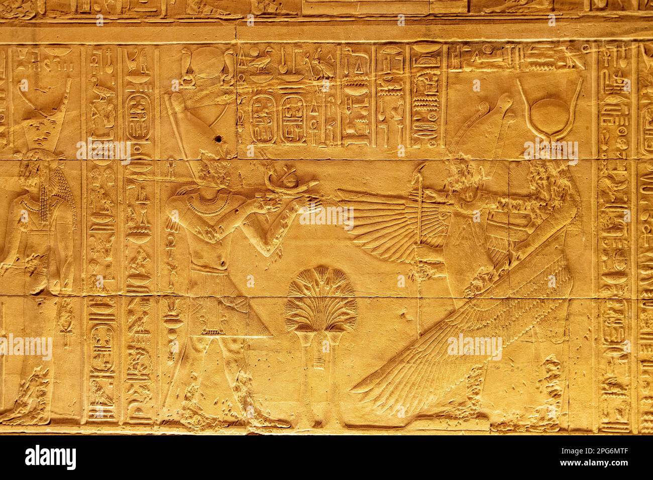 Inside philae temple hi-res stock photography and images - Alamy