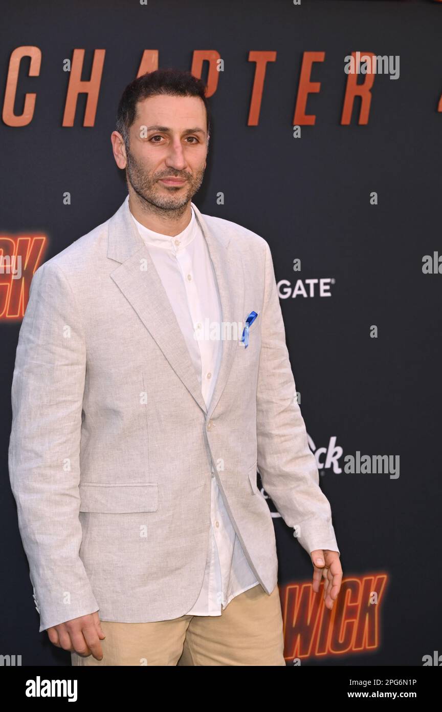 Los Angeles, USA. 20th Mar, 2023. George Georgiou at the premiere for ... Los Angeles, USA. 20th Mar, 2023. George Georgiou at the premiere for ...