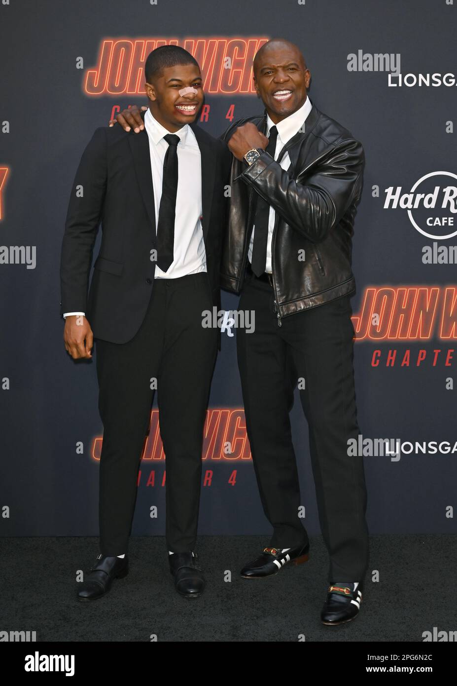 Los Angeles, USA. 20th Mar, 2023. Isaiah Crews & Terry Crews at the ...