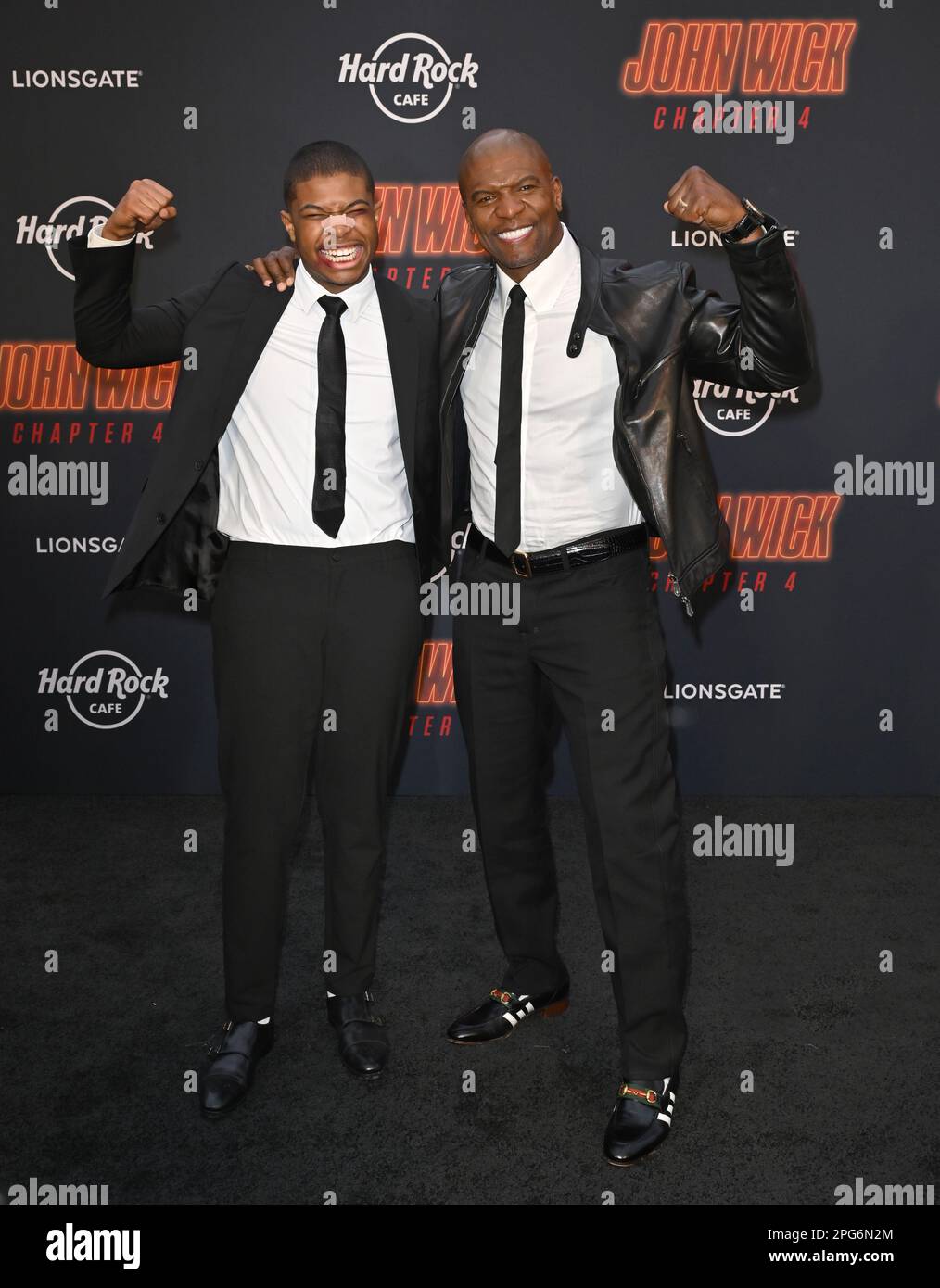 Los Angeles, USA. 20th Mar, 2023. Isaiah Crews & Terry Crews at the ...