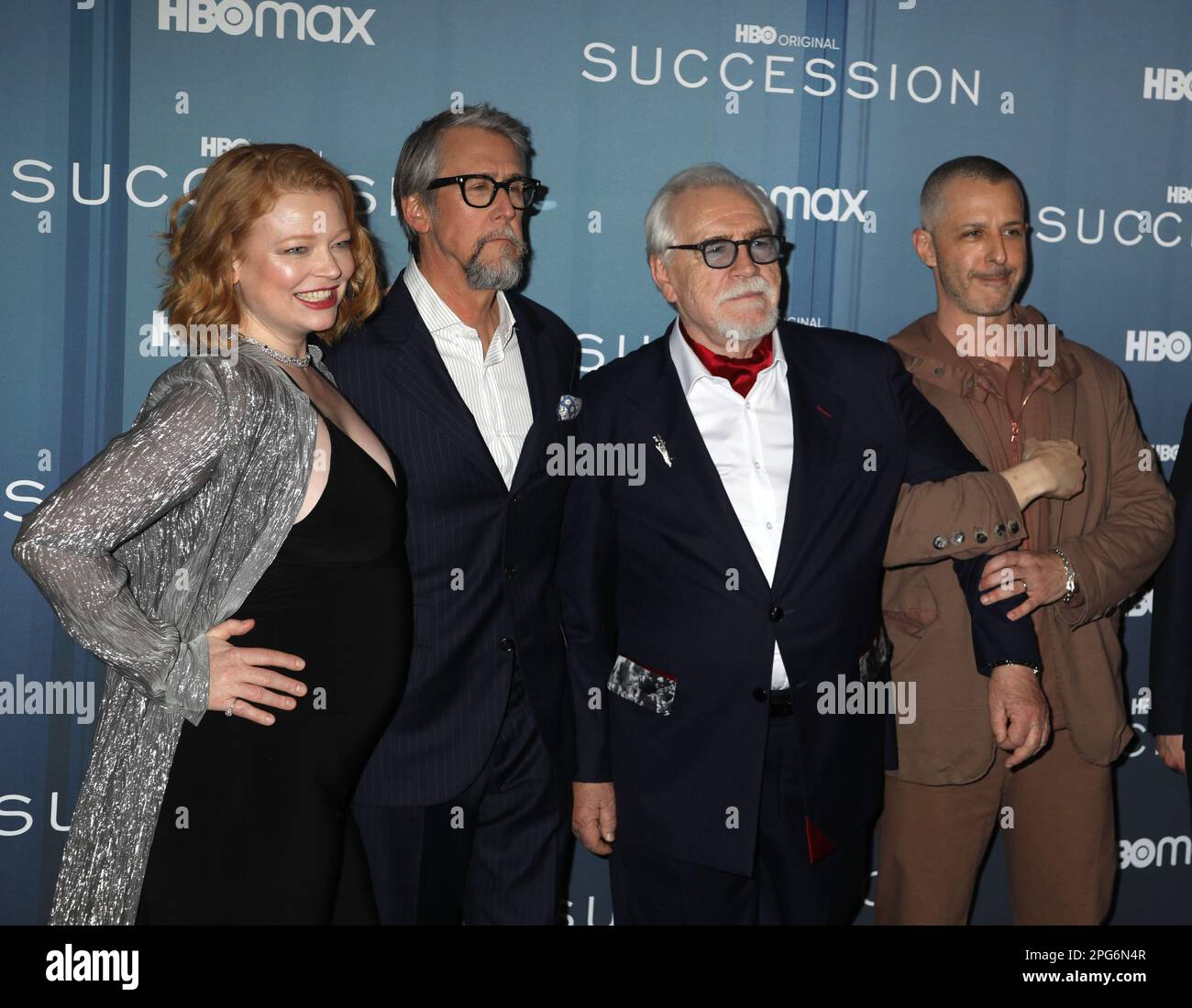 March 20, 2023, New York City, New York, USA: Actors SARAH SNOOK, ALAN ...