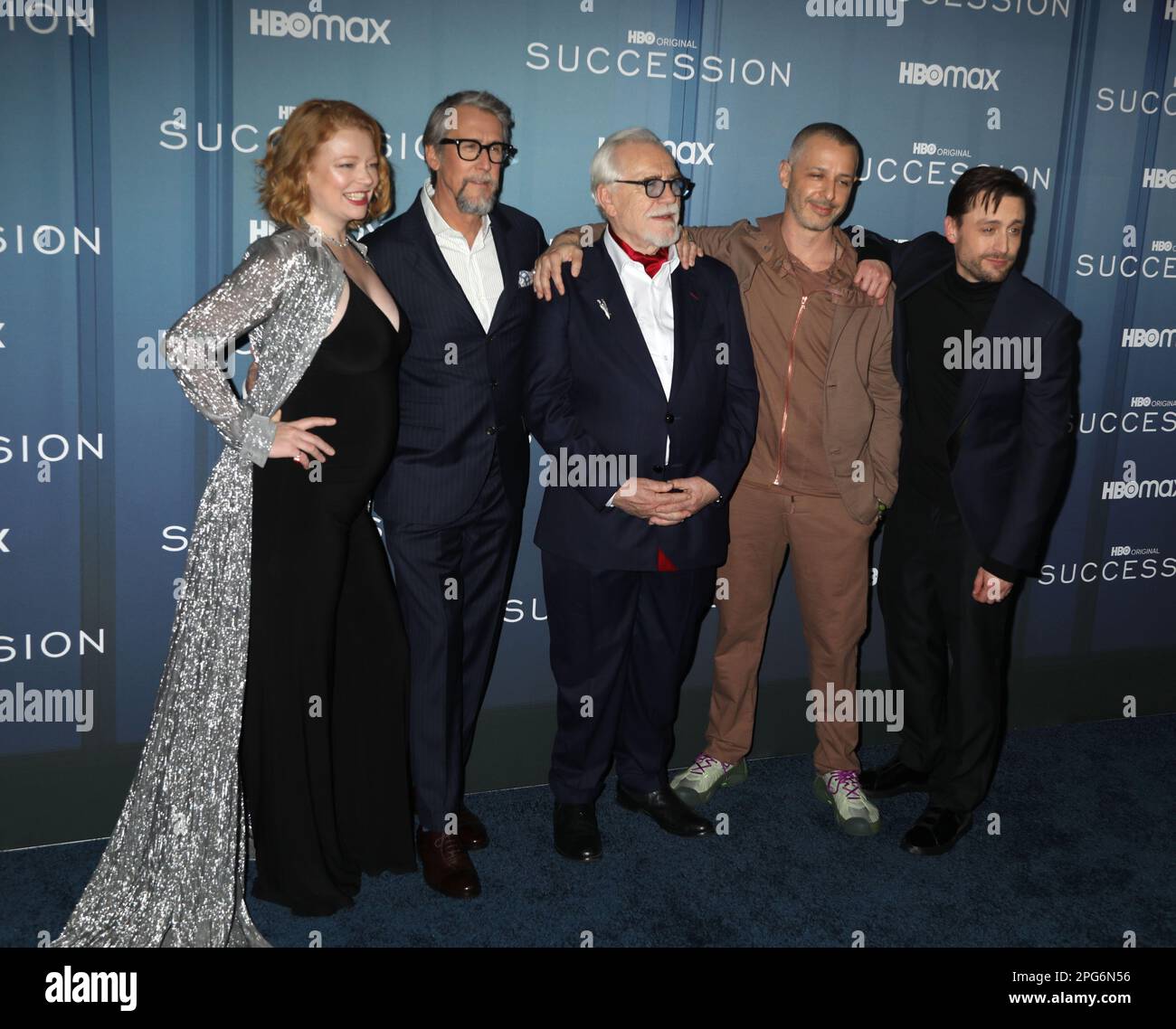 March 20, 2023, New York City, New York, USA: Actors SARAH SNOOK, ALAN ...