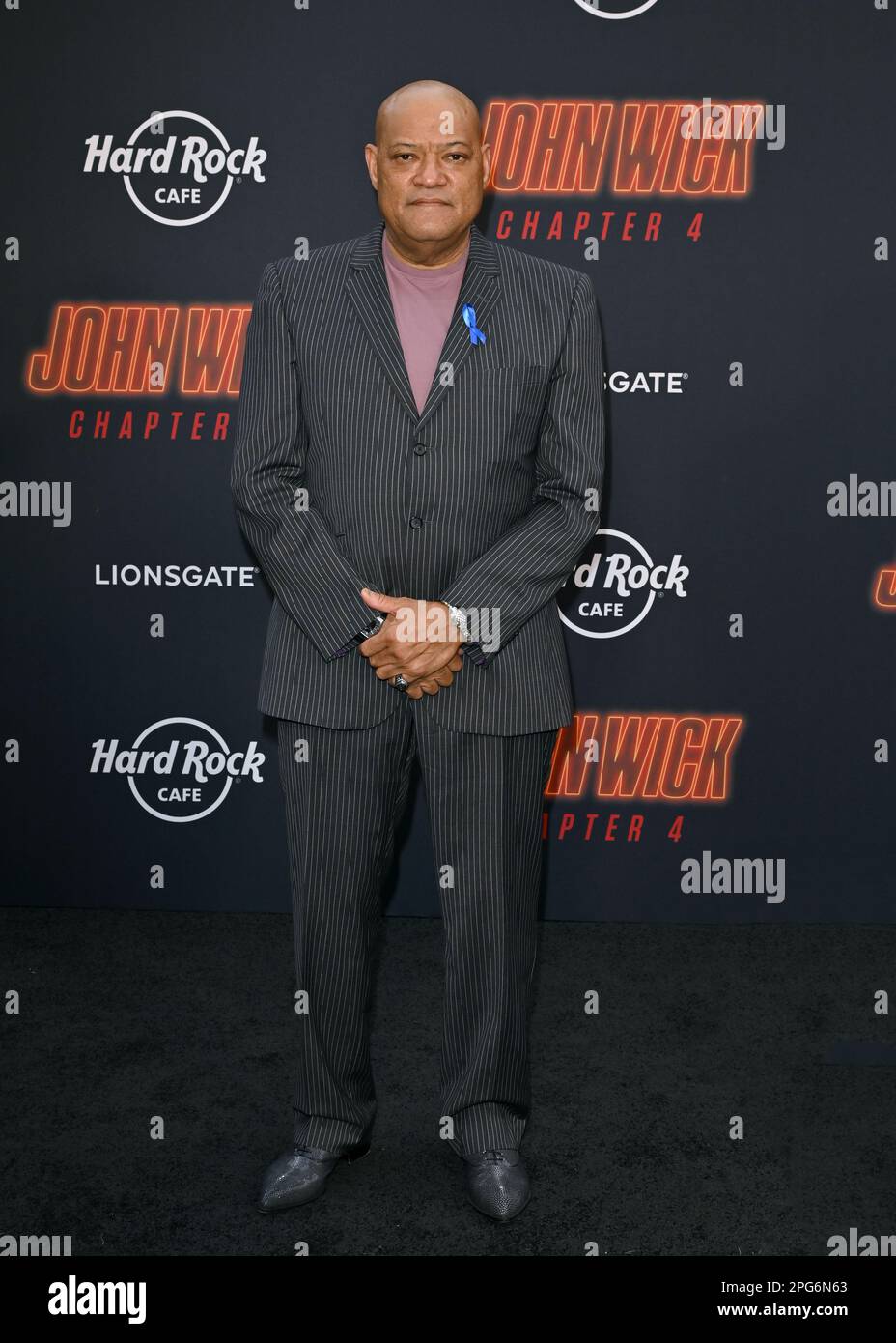 Los Angeles, USA. 20th Mar, 2023. Laurence Fishburne at the premiere ...
