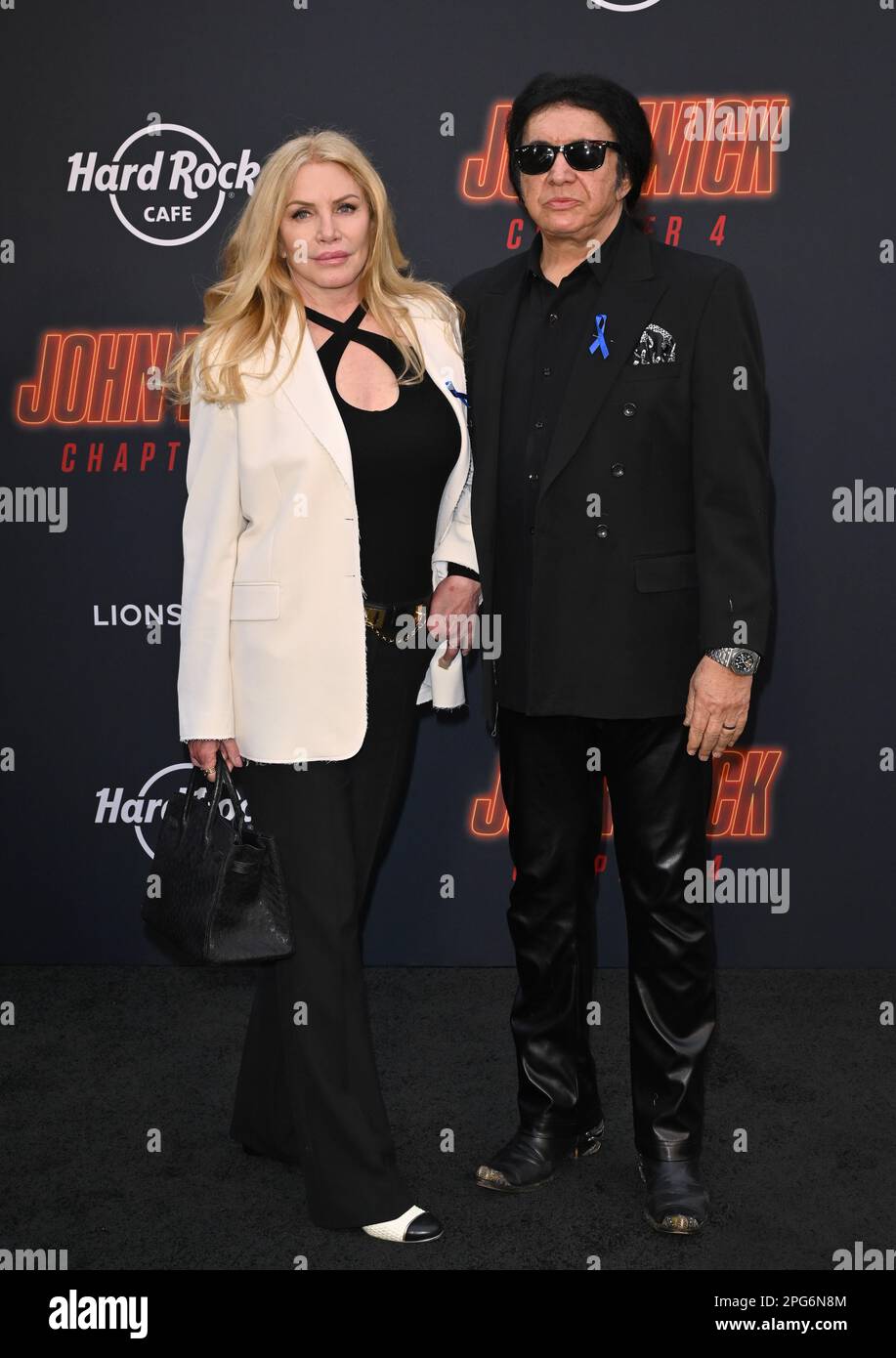 Los Angeles, USA. 20th Mar, 2023. Shannon Tweed & Gene Simmons at the ...