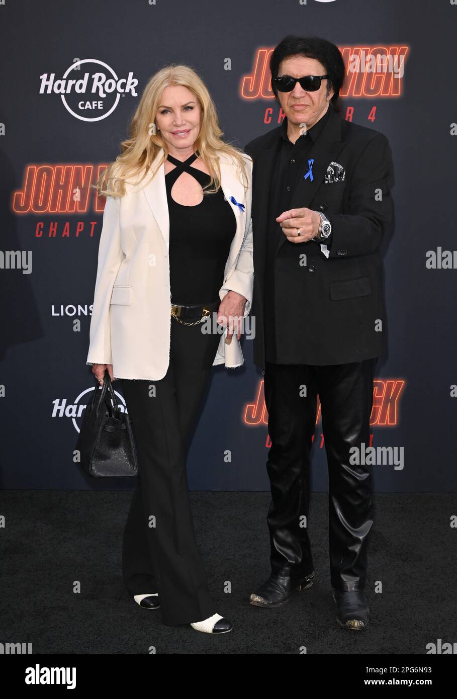 Los Angeles, USA. 20th Mar, 2023. Shannon Tweed & Gene Simmons at the ...