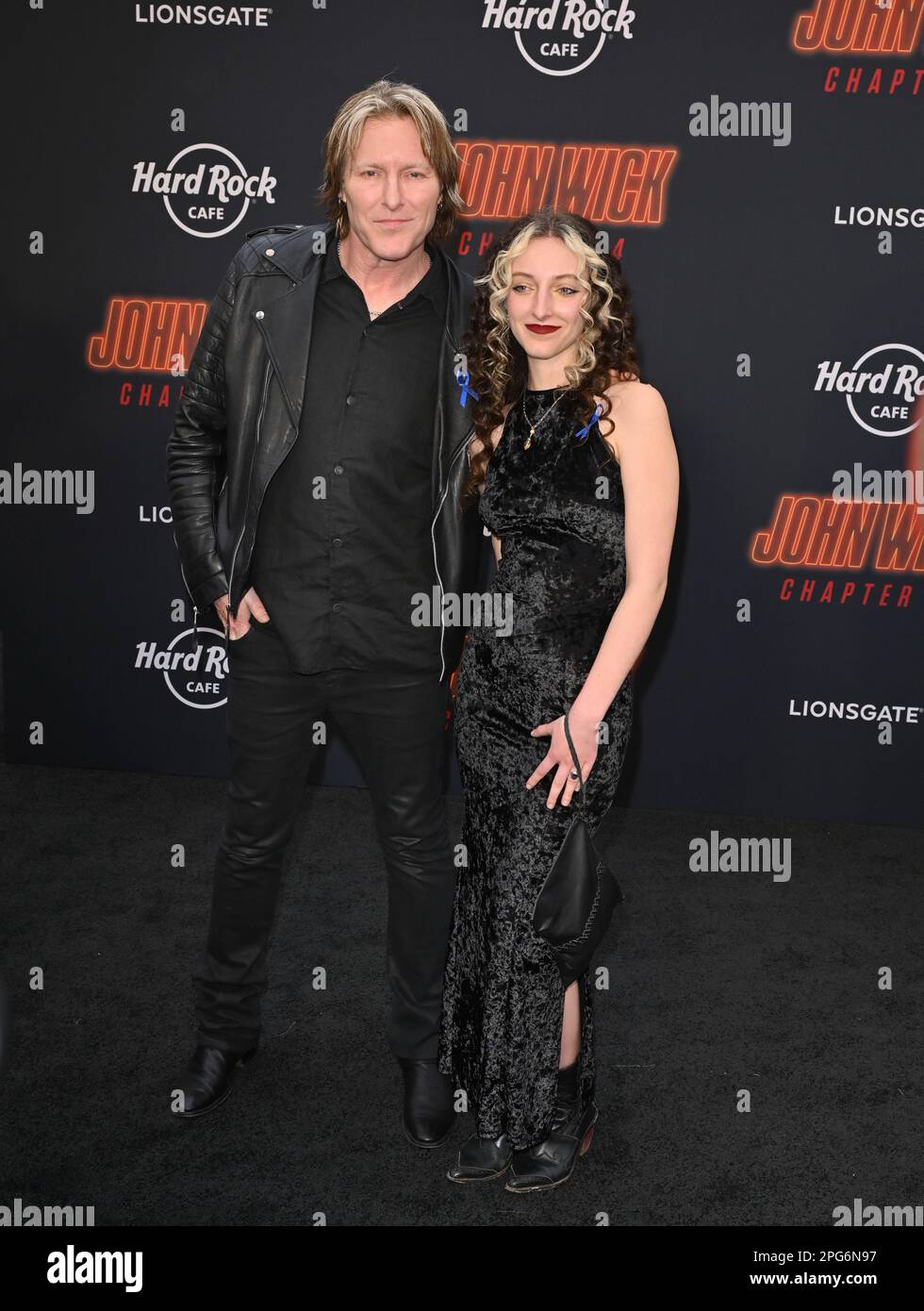 Los Angeles, USA. 20th Mar, 2023. Tyler Bates & Lola Colette at the ...