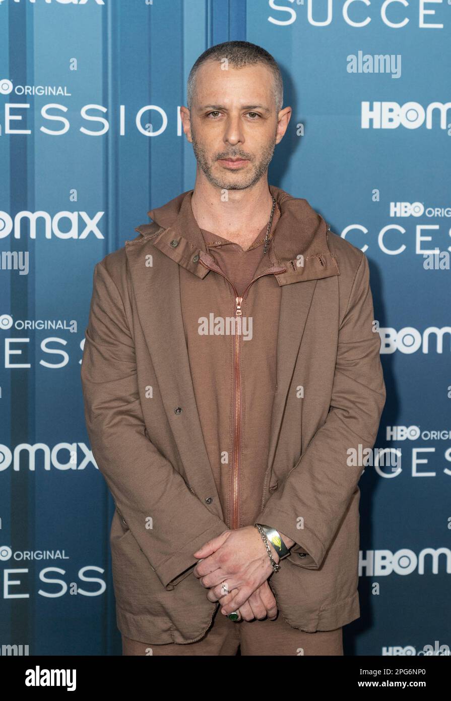 Jeremy Strong attends HBO's "Succession" Season 4 Premiere at Jazz at ...