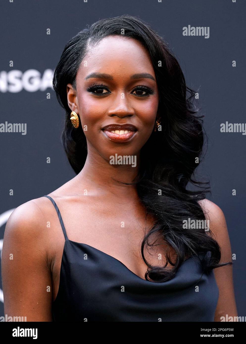 Jessica Allain poses at the premiere of the film "John Wick: Chapter 4 ...