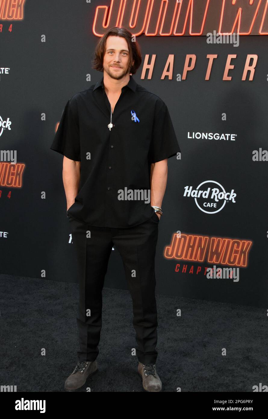 Hollywood, California, USA 20th March 2023 Actor Ben Robson attends the ...