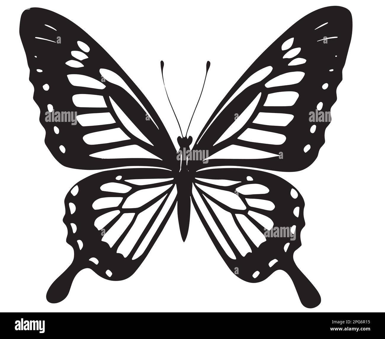 Butterfly Silhouette Clip Art