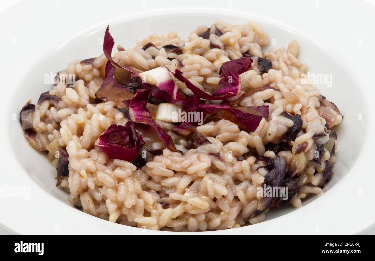 Risotto al radicchio hi-res stock photography and images - Alamy