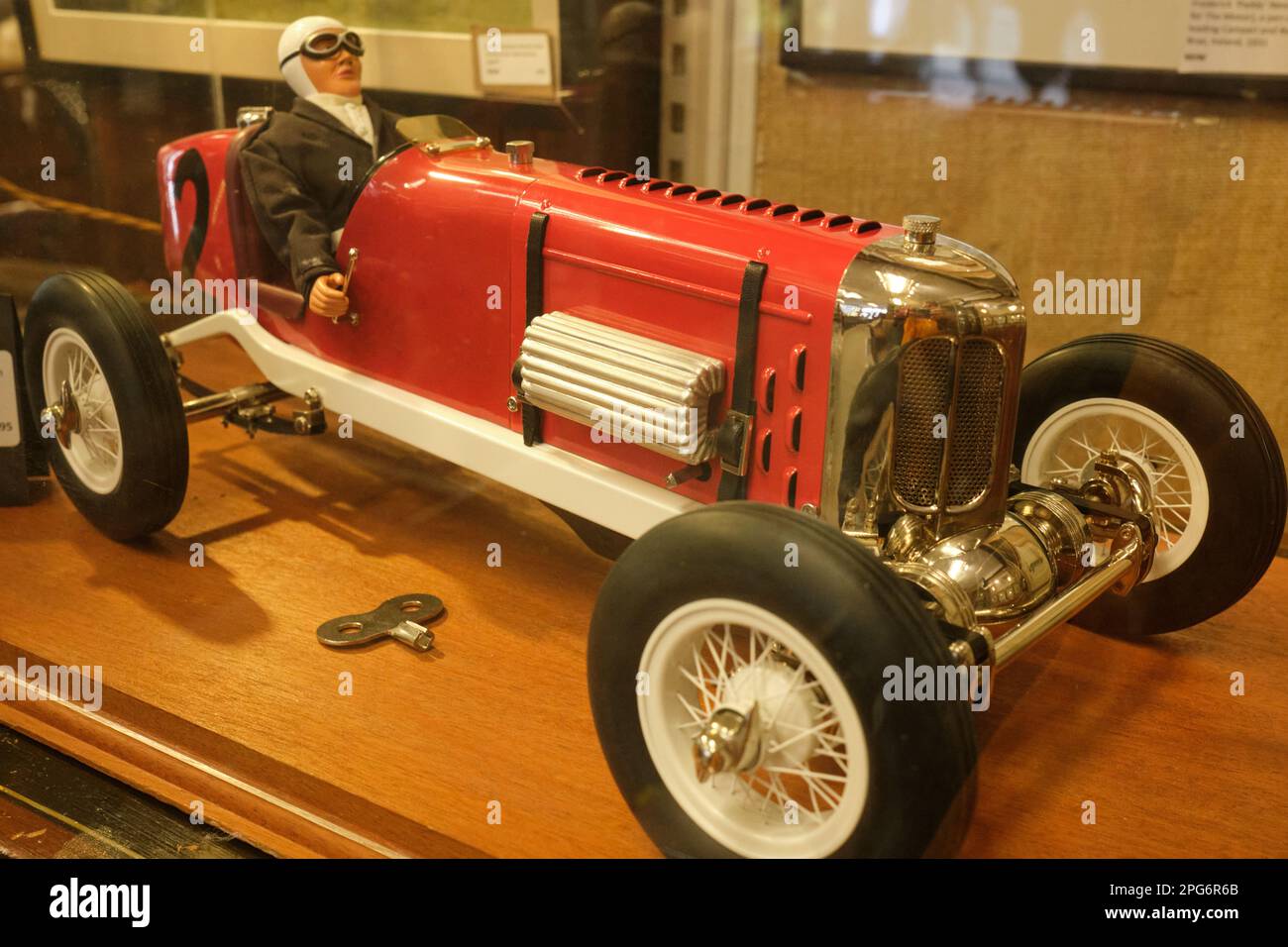 Model Red Racing Car Traditional Twentieth Century Style Stock Photo ...