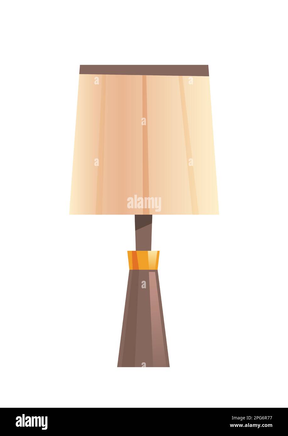 Furniture element cartoon vector illustration. Design element for ...