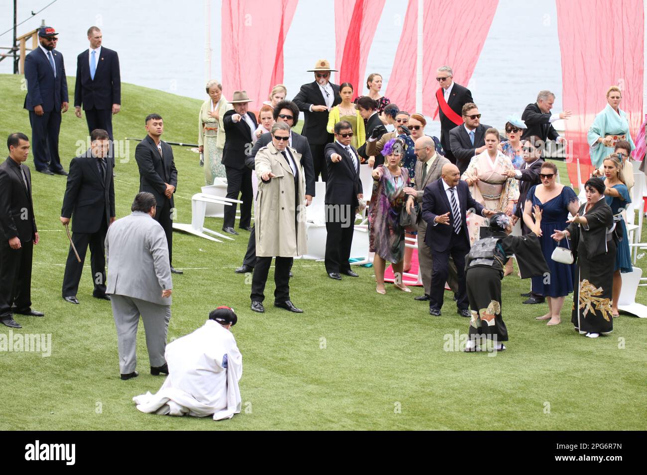 Sydney, Australia. 21st March 2023. Media preview of Madama Butterfly ...