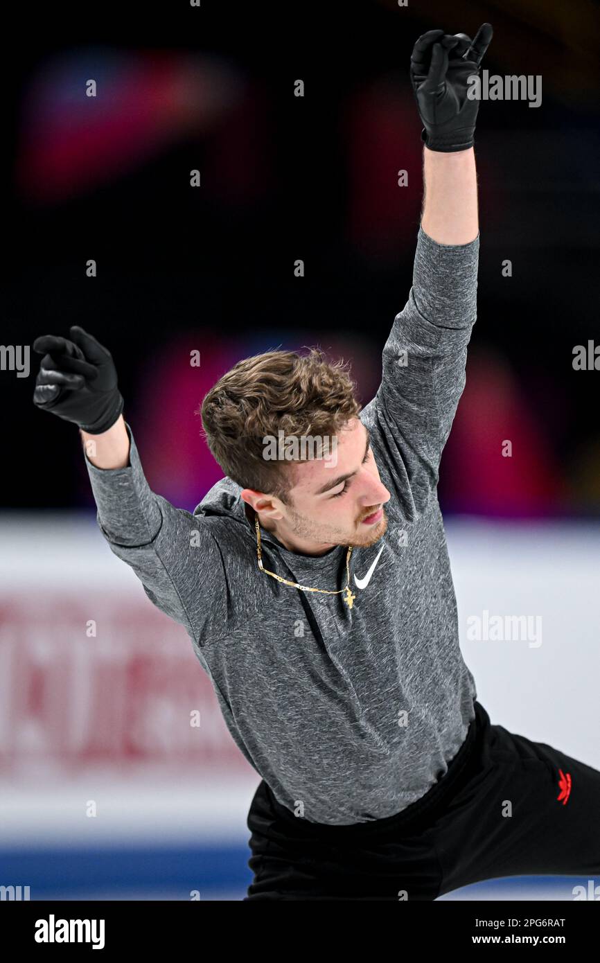 Matteo RIZZO (ITA), during Men Practice, at the ISU World Figure ...