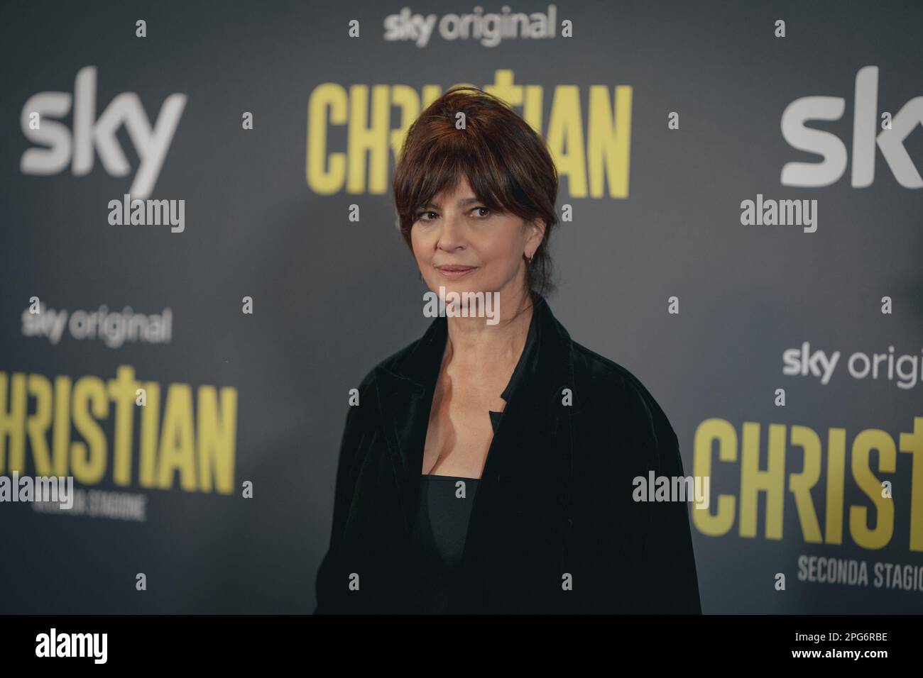 Rome, Italy, March 20, 2023, Rome, Italy, 20/03/2023, Laura Morante ...