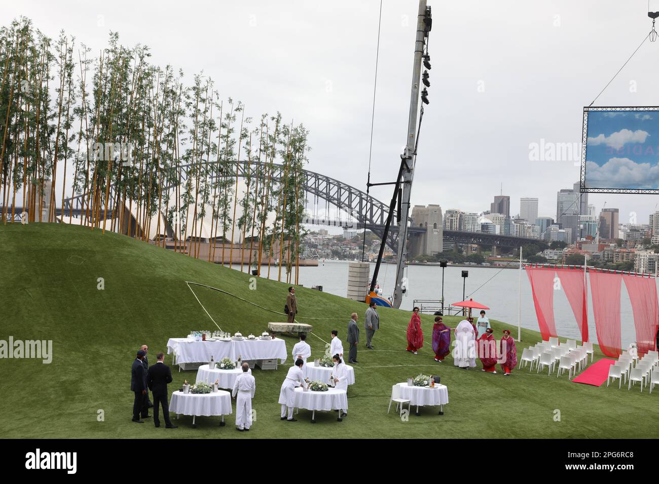 Sydney, Australia. 21st March 2023. Media preview of Madama Butterfly ...