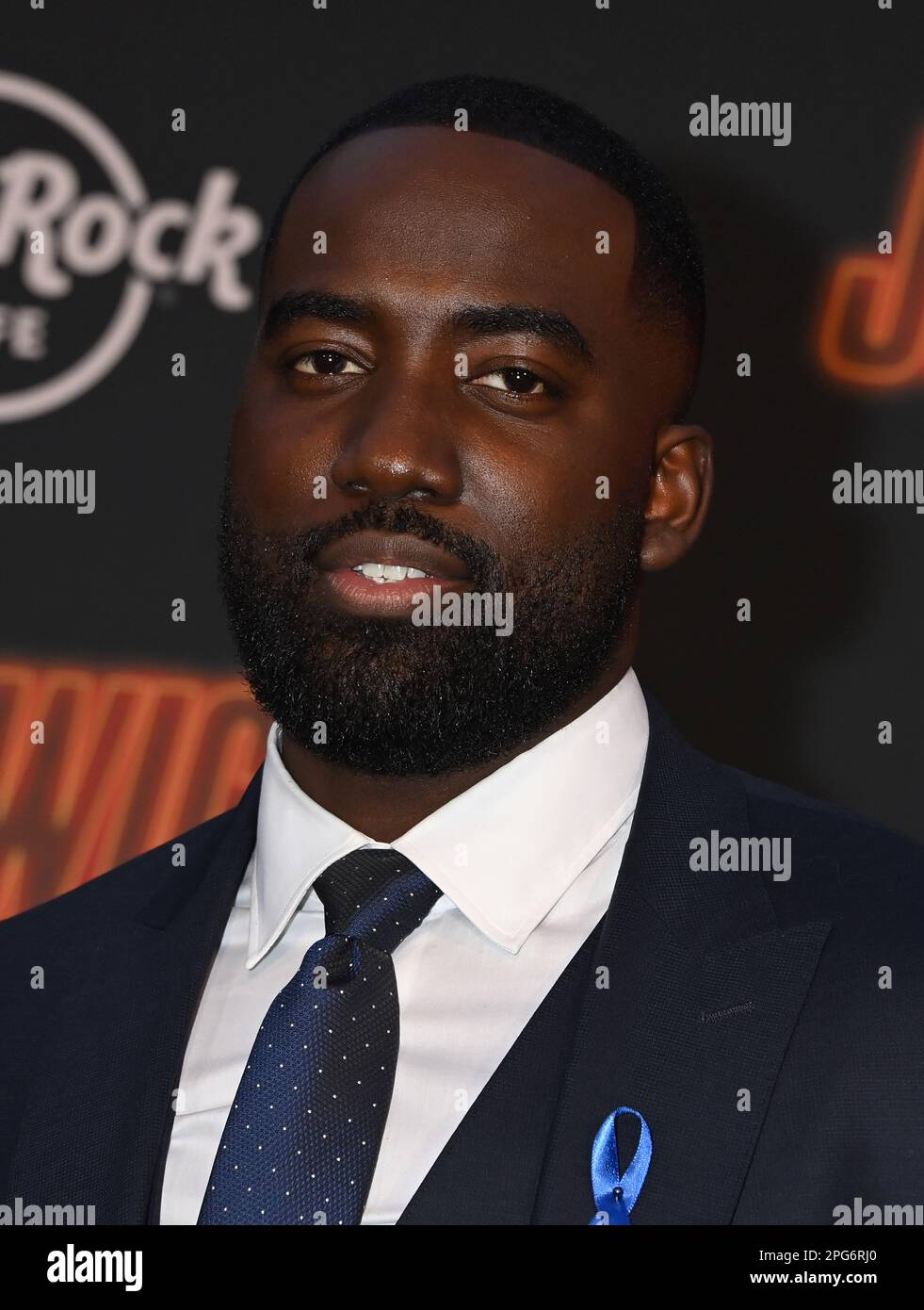 Hollywood, CA. March 20, 2023, Shamier Anderson arriving at the Los ... Hollywood, CA. March 20, 2023, Shamier Anderson arriving at the Los ...