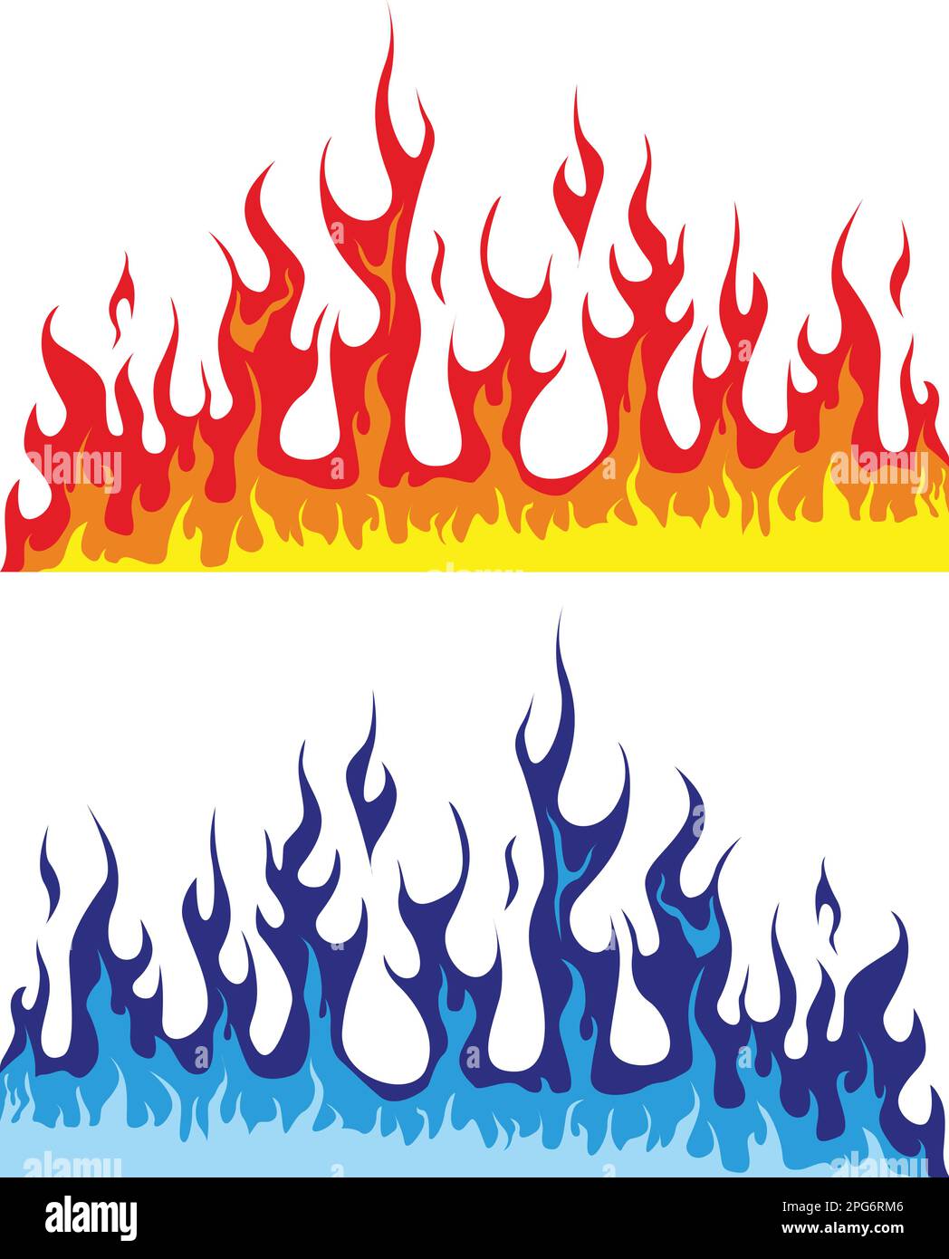 Cartoon fire flames vector Stock Vector Image & Art - Alamy