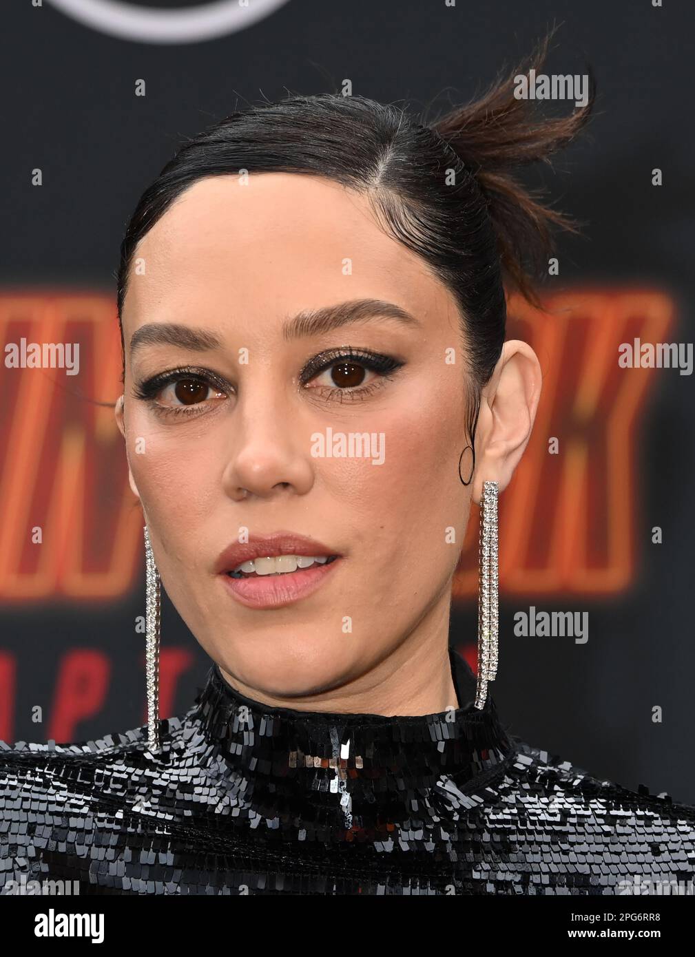 Hollywood, CA. March 20, 2023, Mishel Prada arriving at the Los Angeles ...