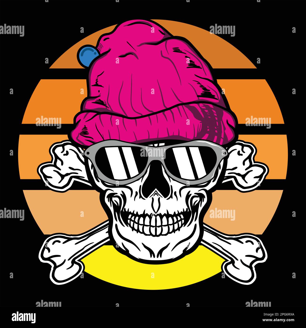 Black beanie Stock Vector Images - Alamy