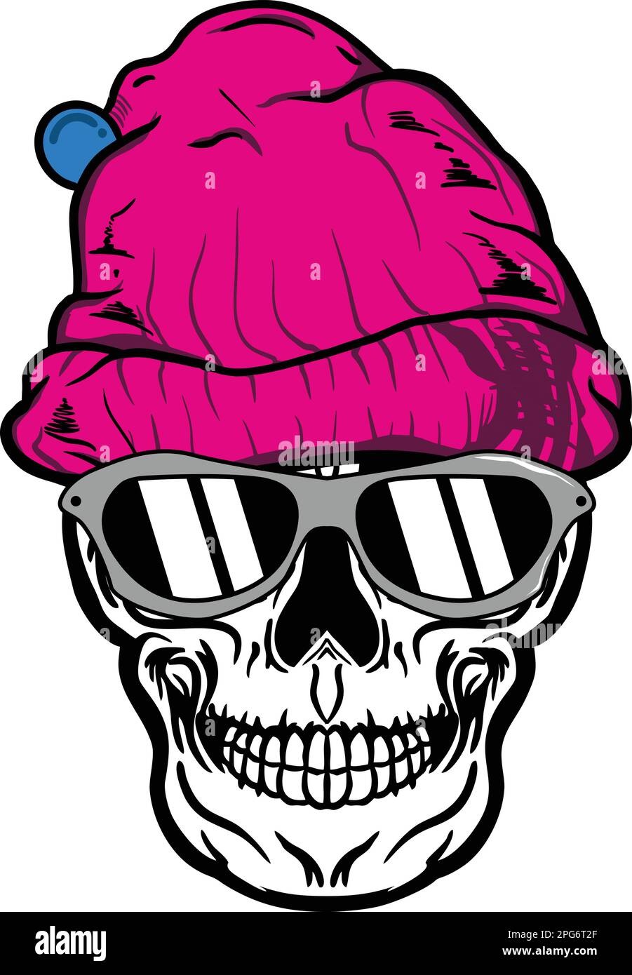 Rustic skull Stock Vector Images - Alamy