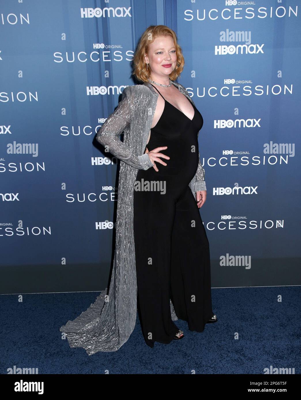 New York City, NY, 20/03/2023, Sarah Snook attending the 'Succession ...