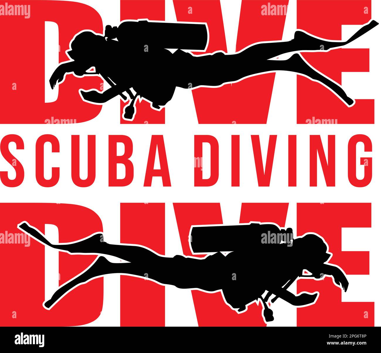Scuba Diving Logo Design Vector Template Stock Vector Image & Art - Alamy