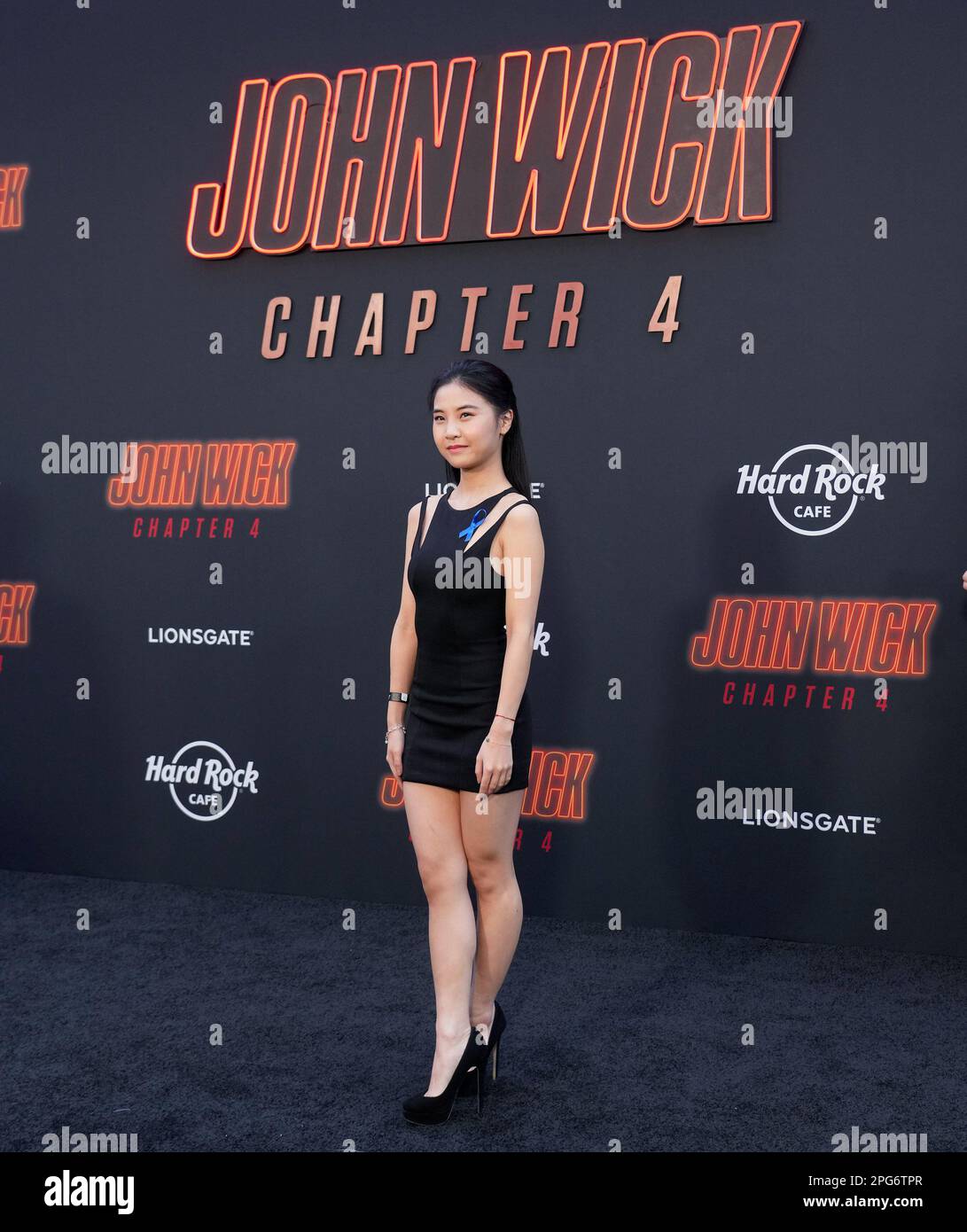 Los Angeles, USA. 20th Mar, 2023. Aimee Kwan arrives at the Lionsgate's ...