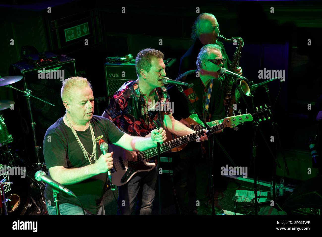 The Blockheads performing at The Acapela Studios, Pentyrch, March 2023 ...