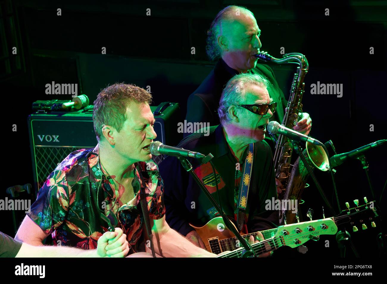 The Blockheads performing at The Acapela Studios, Pentyrch, March 2023 ...