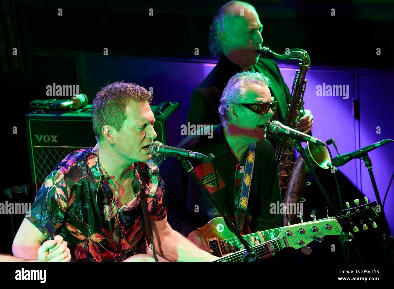 The Blockheads performing at The Acapela Studios, Pentyrch, March 2023 ...