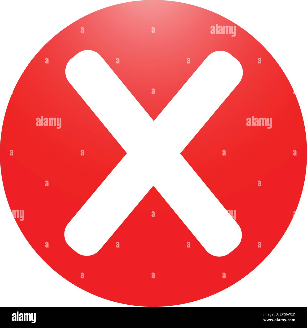 wrong icon vector and illustration for free download in illustrator Stock Vector Image & Art - Alamy