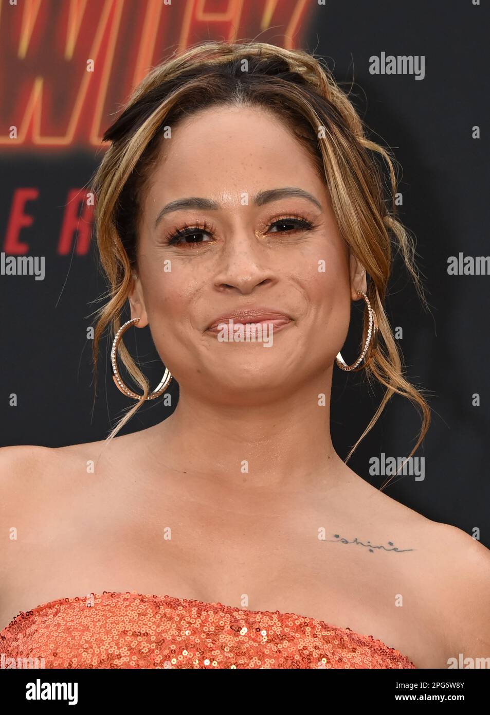 Hollywood, CA. March 20, 2023, Kayla Braxton arriving at the Los ...