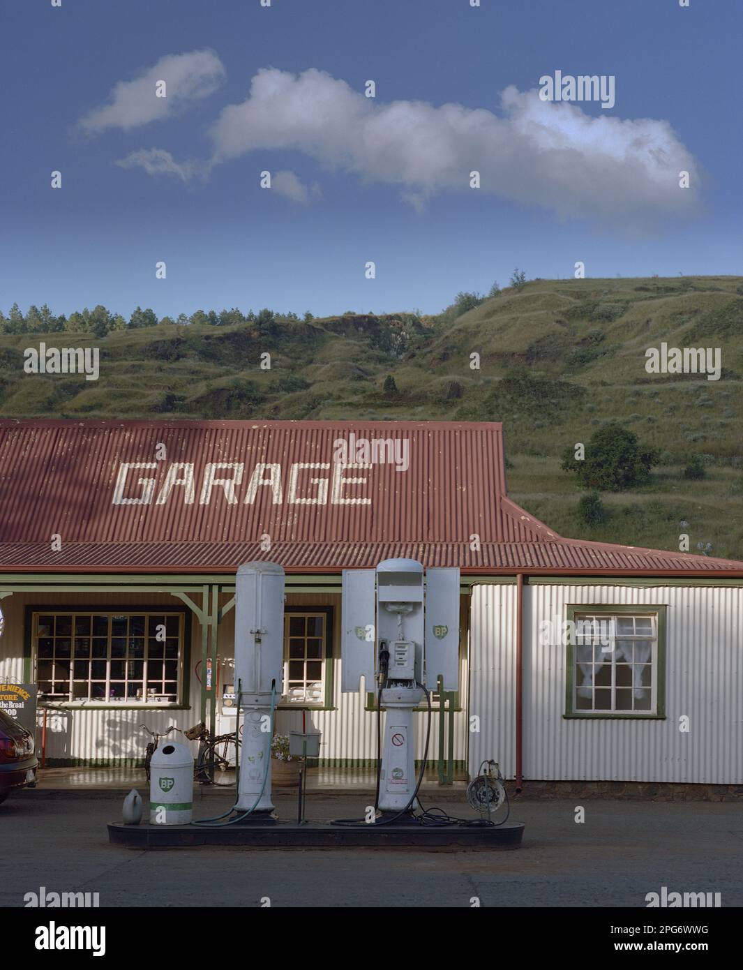 Garage and fuel or petrol station in Pilgrim's Rest. Pilgrims Rest ...