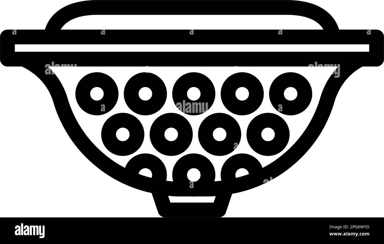 sink strainer home interior line icon vector illustration Stock Vector ...