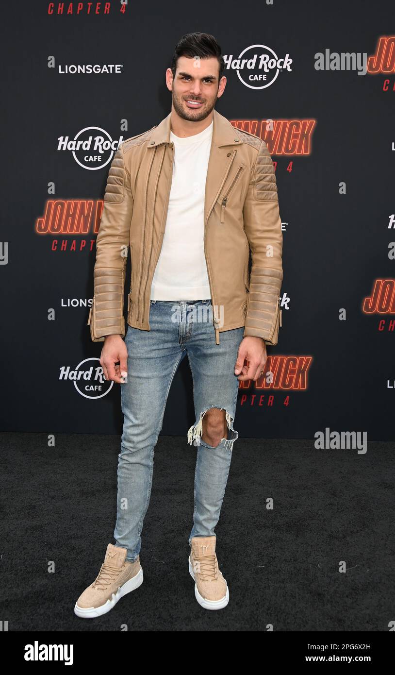 Hollywood, CA. March 20, 2023, Romain Bonnet arriving at the Los ...