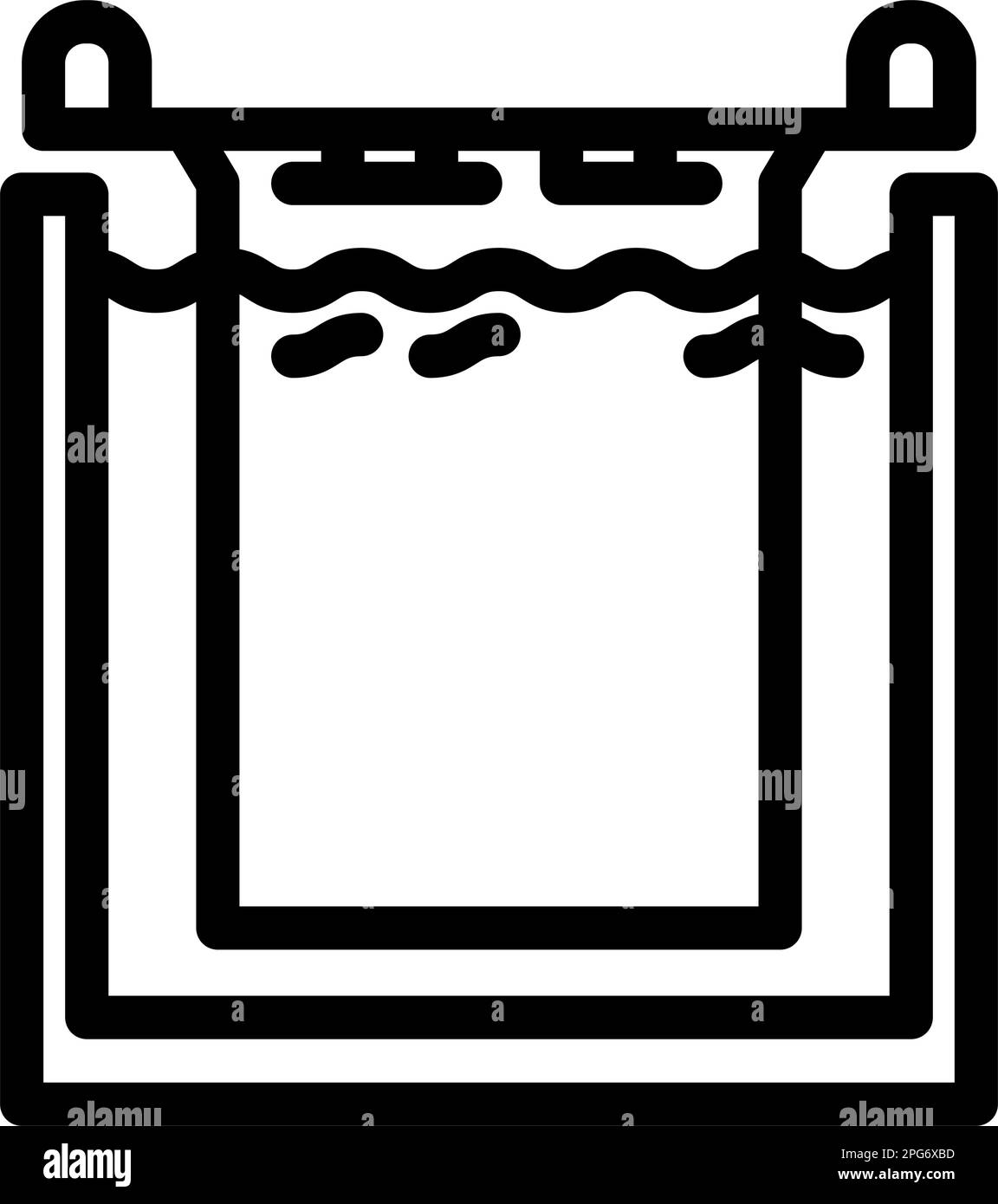 copper cathodes produces line icon vector illustration Stock Vector ...